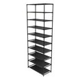 Ktaxon 10-Tier Compact Shoe Rack, 30 Pairs Storage Organizer, Space ...