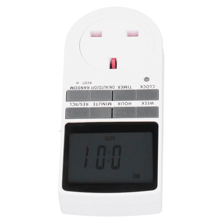 Outlet Timer, Plug Socket Electrical Appliance Timer Switch Plug-in ...