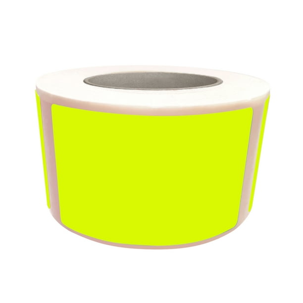 Royal Green Fluorescent Labels for Packing Moving Boxes in Neon Yellow ...