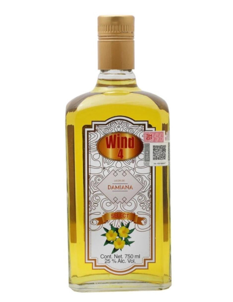 Crema-Licor Wind 4 Damiana 750 ml Wind 4 Damiana | Walmart en línea