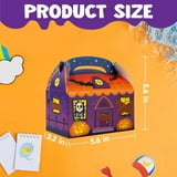 Joyin 24pcs 3D Halloween House Themed Goodies Holder Cardboard Treat ...