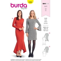 Burda Style Sewing Pattern 5688 - Misses' Coats and Jackets, Size: A (8 ...