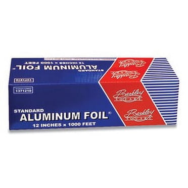 Handi-Foil of America Standard Aluminum Foil, 12", 25 Sq Ft ,1 Ct ...