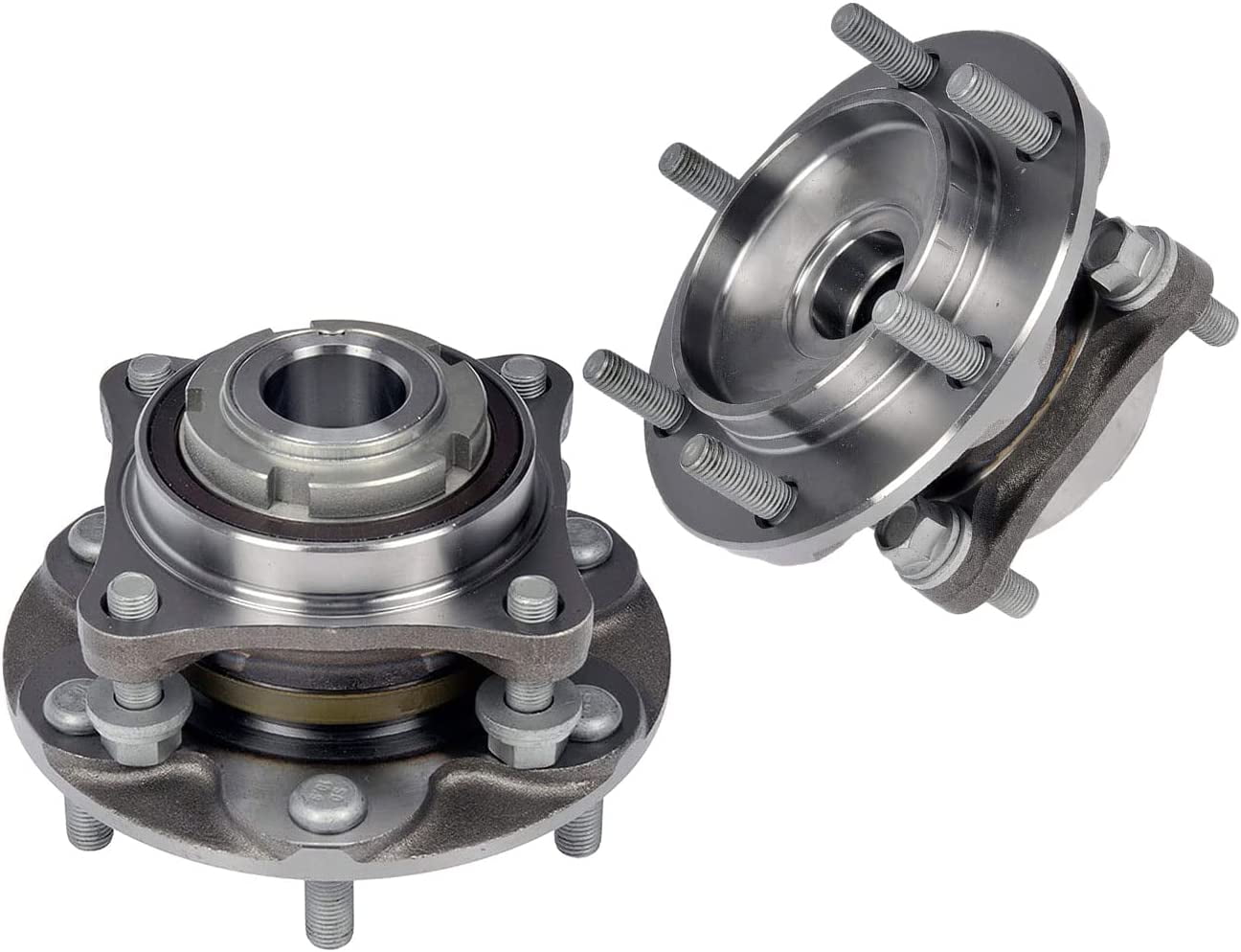 Afa Motors Front Wheel Bearing Hub Assembly 2WD with 6 Lug Compatible ...