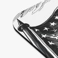 Black White American Flag Vintage Mouse Pad 9 x 8 Inch, Patriotic USA ...