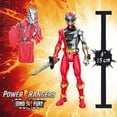 Hasbro Power Rangers Dino Fury Battle Attackers 5 Ranger Team Action ...