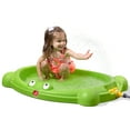 Step2 Waterbug Splash Pad Green Plastic Outdoor Water Playset for ...