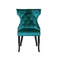 Chic Home Pixie Velvet Upholstered Wingback Dining Chair Set Of 2
