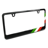 Italian Flag, Italy License Plate Tag Frame, Multiple Colors - Walmart.com