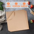 Unbleached Waxed Deli Paper Sheets 12 * 12 Inch, 100 count Basket ...
