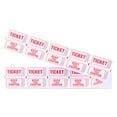 Regent Products Double Stub Raffle Tickets, 200 Count, Color Varies ...