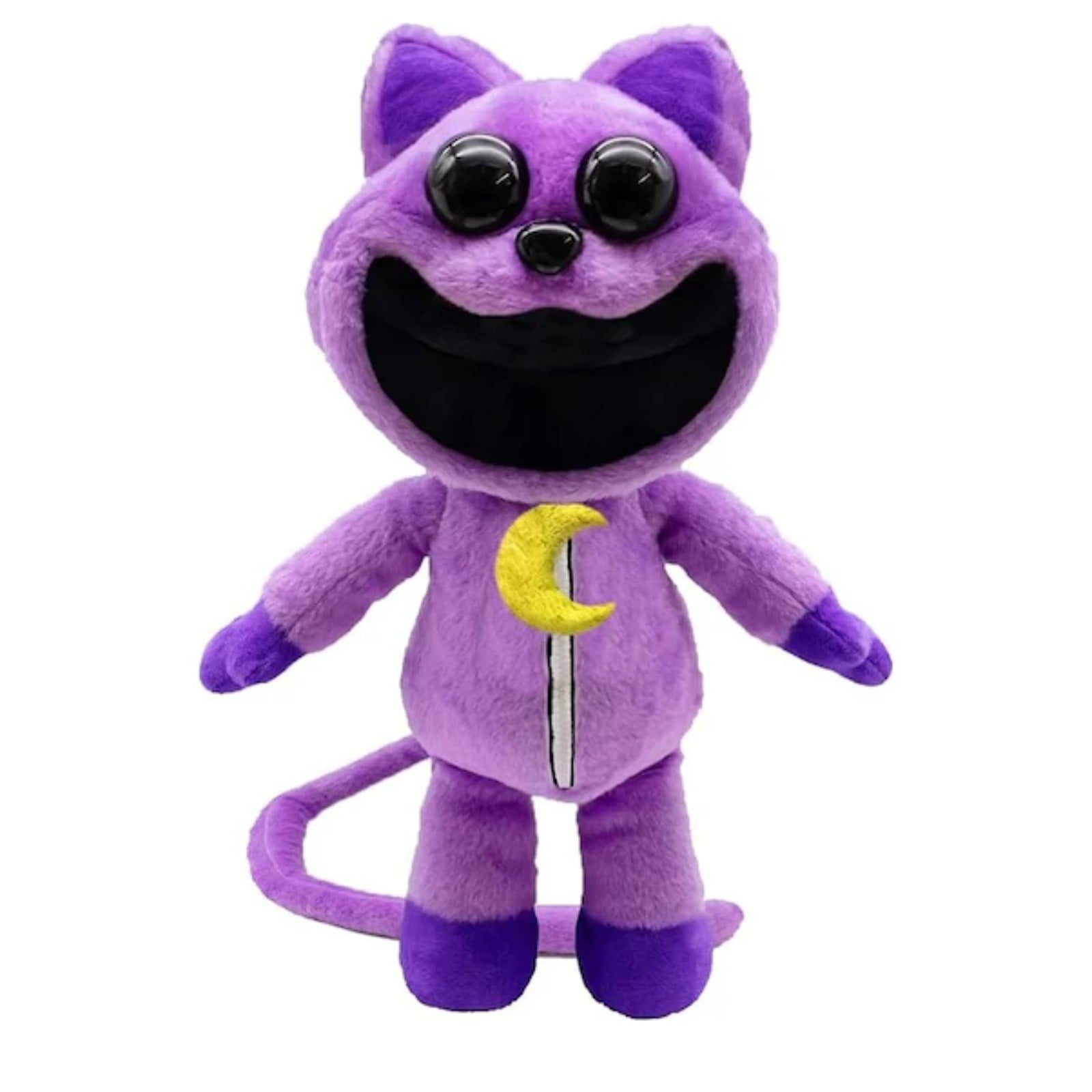 Click here for Unbranded 30cm Purple Cat Plush Toy With Black Eye... prices
