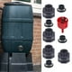 Garden Bulkhead Spigot Kits, Rain Barrel Connector Kits, Universal ...