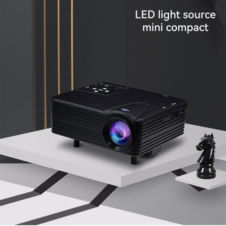 Remote Control Mini Projector Home Theater Hotel Office Apartment ...