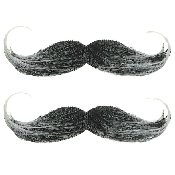 2 uds bigote falso barba realista bigote falso barba Artificial barba ...