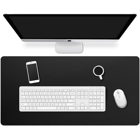 Computer Desk Pad Gaming Mouse Pad 80 X 40 cm, 1 Piece, Black | Walmart ...