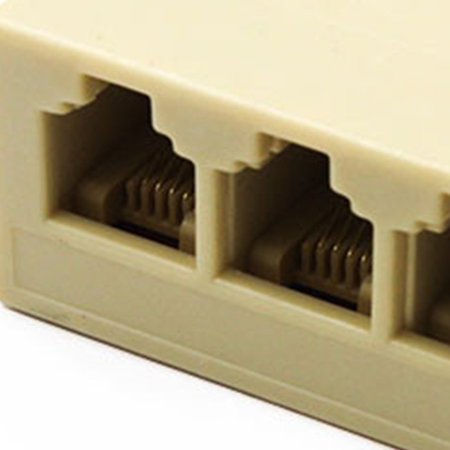 Telephone Line Distribution Box 5 Way Socket Telephone Modular Jack ...