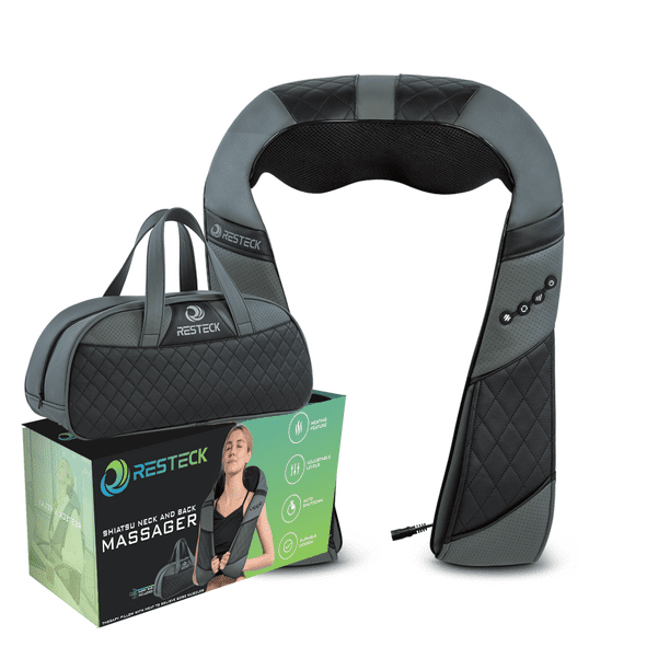 Resteck™ Shiatsu Kneading Shoulder And Neck Massager Pillow With