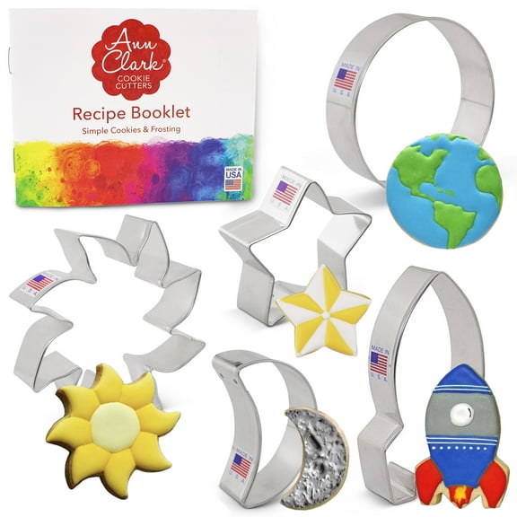 Ann Clark Space Rocket Cookie Cutter 4", Made in USA - Walmart.com
