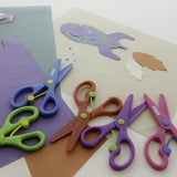 BAZIC Training Scissors 5" School Student Safety Blunt Tip Stainless ...