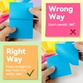 Sticky Notes 3X3 Inches, 32 Pads Self-Stick Notes With 8 Bright Colors ...