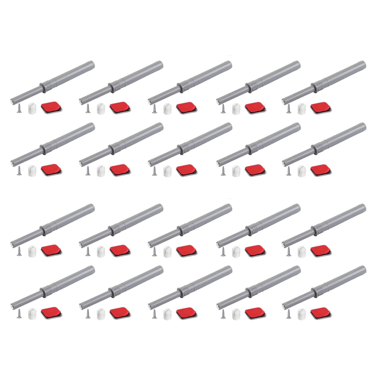 Push to Open Cabinet Hardware 20Pack Push Latch & Lock for Hidden Door ...