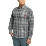 Wolverine Men's Thick Heavyweight Winter Button-Down Flannel Shirt ...