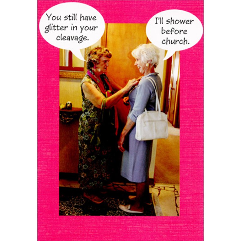 NobleWorks Funny Happy Birthday Greeting Card Retro Old Woman Humor nobleworks-funny-happy-birthday-greeting-card-retro-old-woman-humor