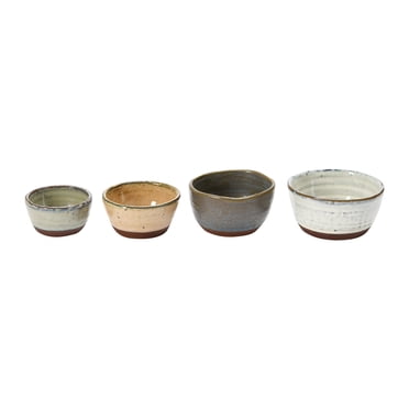 Creative Co-Op Stoneware Footed Pedestal/Bowl with Handles, Reactive ...