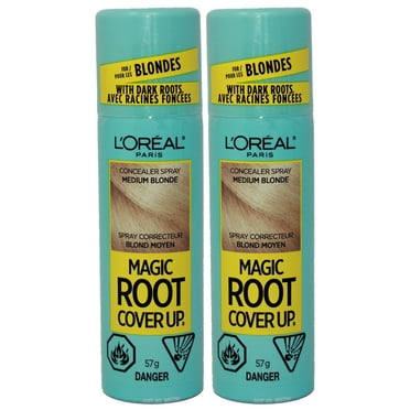 3 Pack - L'Oreal Paris, Magic Root Cover Up, Light Brown 2 oz - Walmart.com