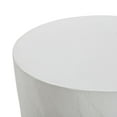 Margot Light Grey Faux Plaster Indoor / Outdoor Concrete Stool ...