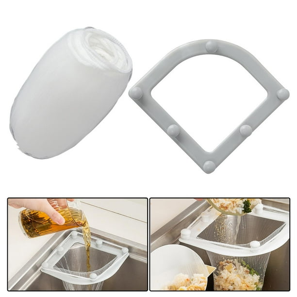 50x Kitchen Sink nets Bag, Mesh Bags Multifunctional Sink Strainers ...