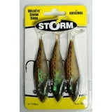 Storm WildEye Swim Shad 4" Fishing Lure 7/16oz Bunker 3pcs - Walmart.com