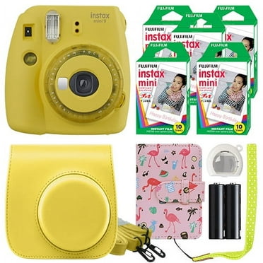 Fujifilm Instax Mini 9 Instant Camera in Yellow with Film Prints ...