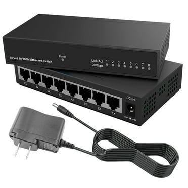 NETGEAR 5 Port Gigabit Ethernet Switch (GS605NA) - Walmart.com