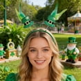 10 Pack Of St. Patrick's Day Headband Irish Festival Party Green ...