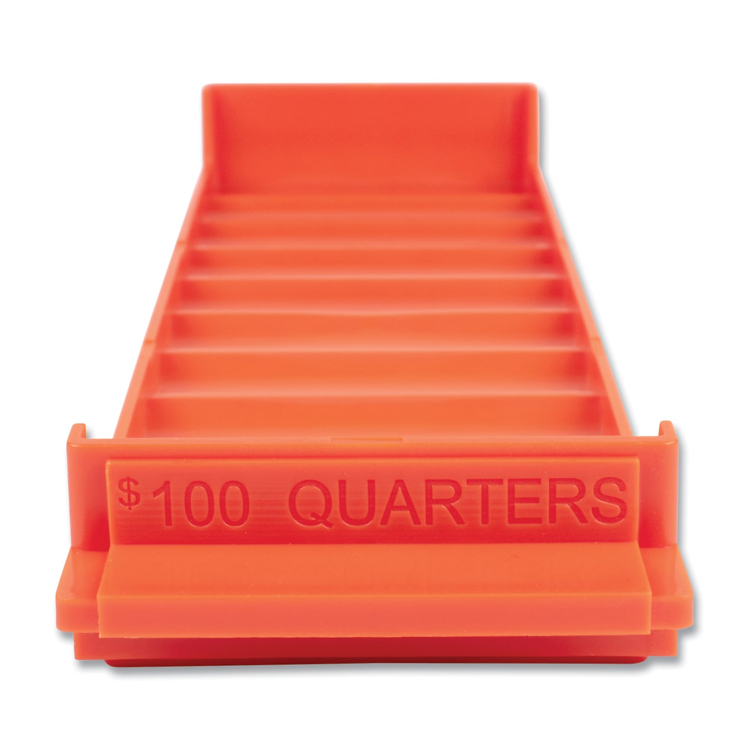 CONTROLTEK Stackable Plastic Coin Tray Quarters 10 Compartments ...