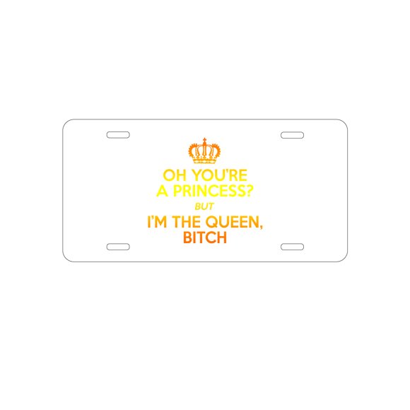 Vanity License Plates Front Car