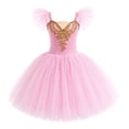 Ballet Swan Lake Tutu Dresses for Girl's Costume Professional Camisole ...