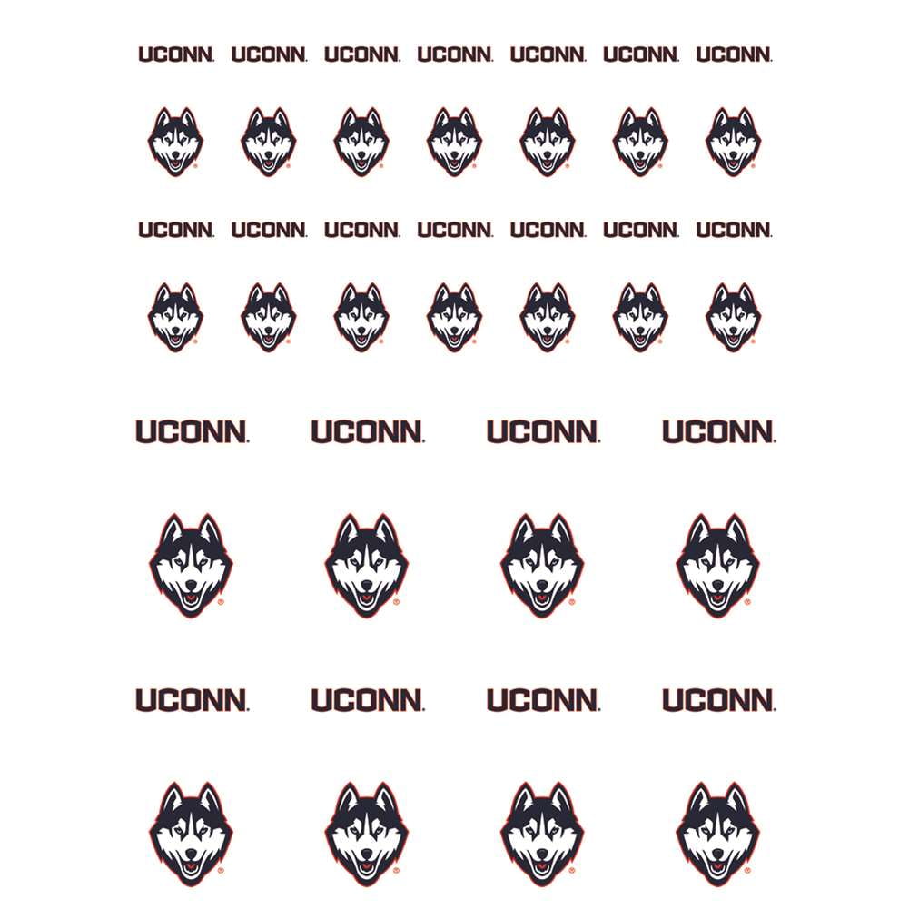 UConn Huskies Small Sticker Sheet - 2 Sheets - Walmart.com