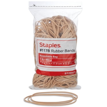 Staples Economy Rubber Bands Size #19 1/4 lb. 646092 - Walmart.com