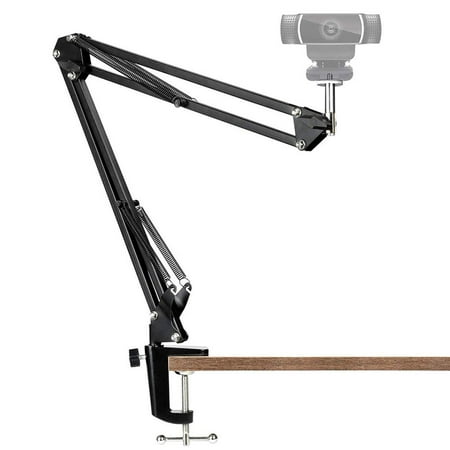 babydream1 Webcam Stand Heavy Duty Adjustable Camera Desk Clamp Mount ...