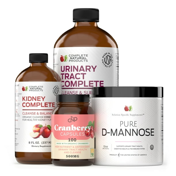 Urinary Tract Complete Bundle - Full Urinary & Kidney Cleanse - Walmart.com