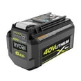 RYOBI Rechargeable 40-Volt 6.0 Ah High Capacity Power Tool Lithium-Ion ...