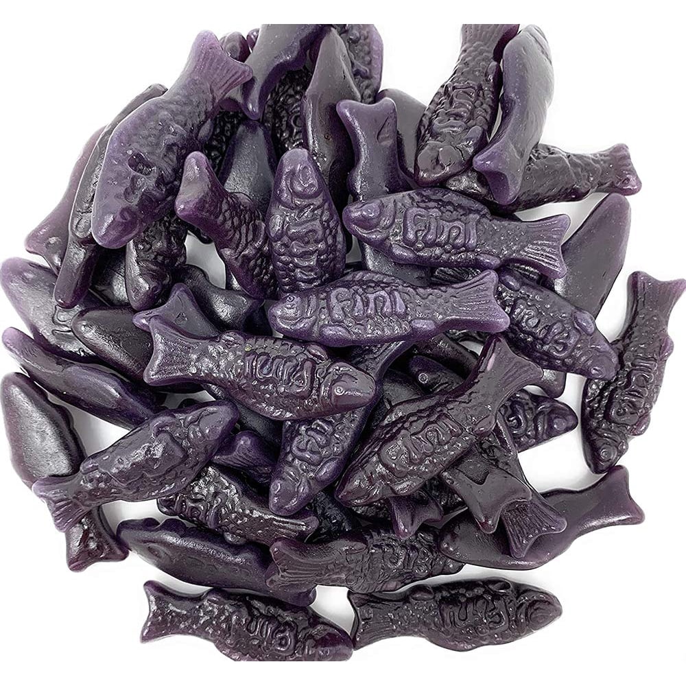 SweetGourmet Purple Candy Buffet | Grape Nordic JuJu Fish | 5 pounds ...
