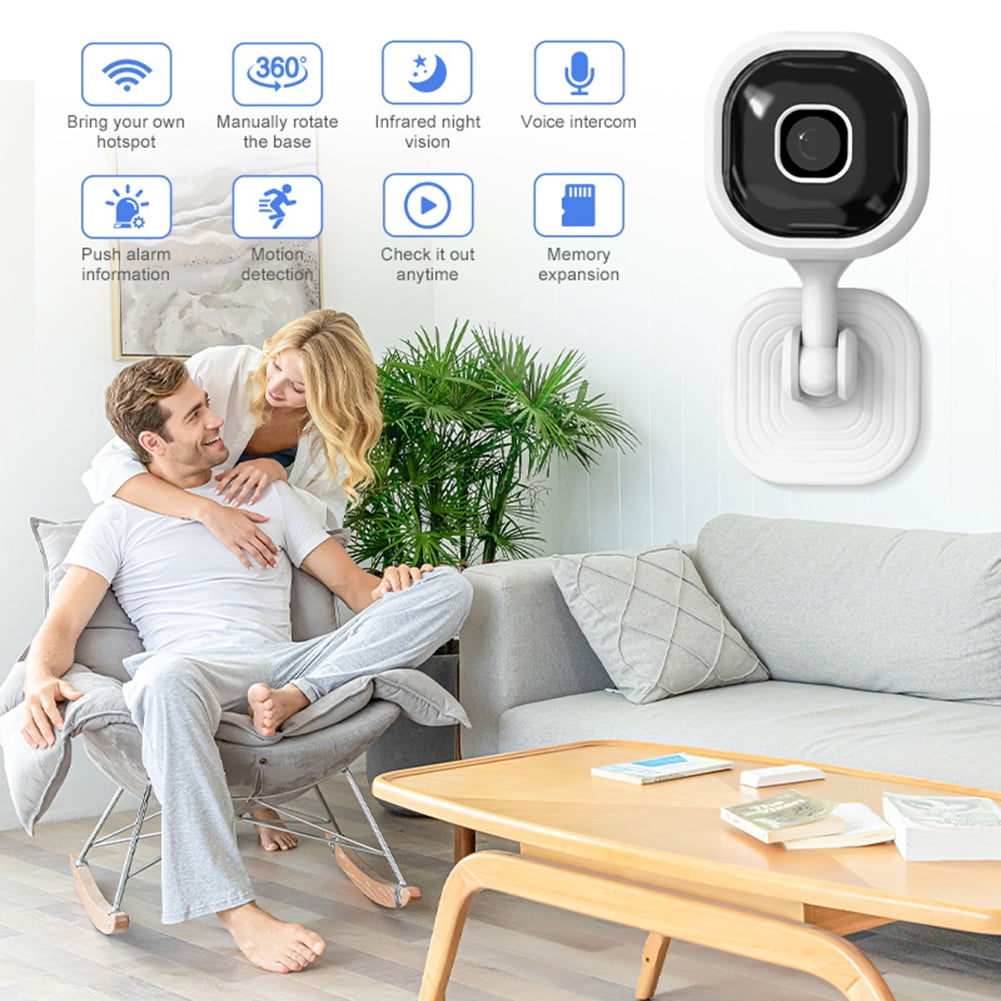1080P WiFi Camera Remote Monitoring HD Wireless Indoor Camera Household ...