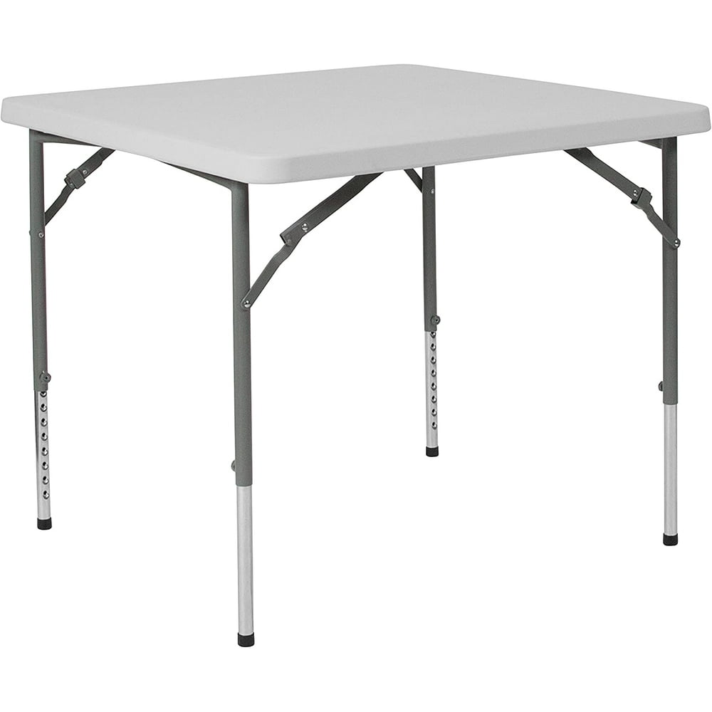 Flash Furniture 2 79 Foot Square Height Adjustable Granite White flash-furniture-2-79-foot-square-height-adjustable-granite-white