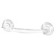 InterDesign Power Lock Suction 10.5" Towel Bar, Clear - Walmart.com