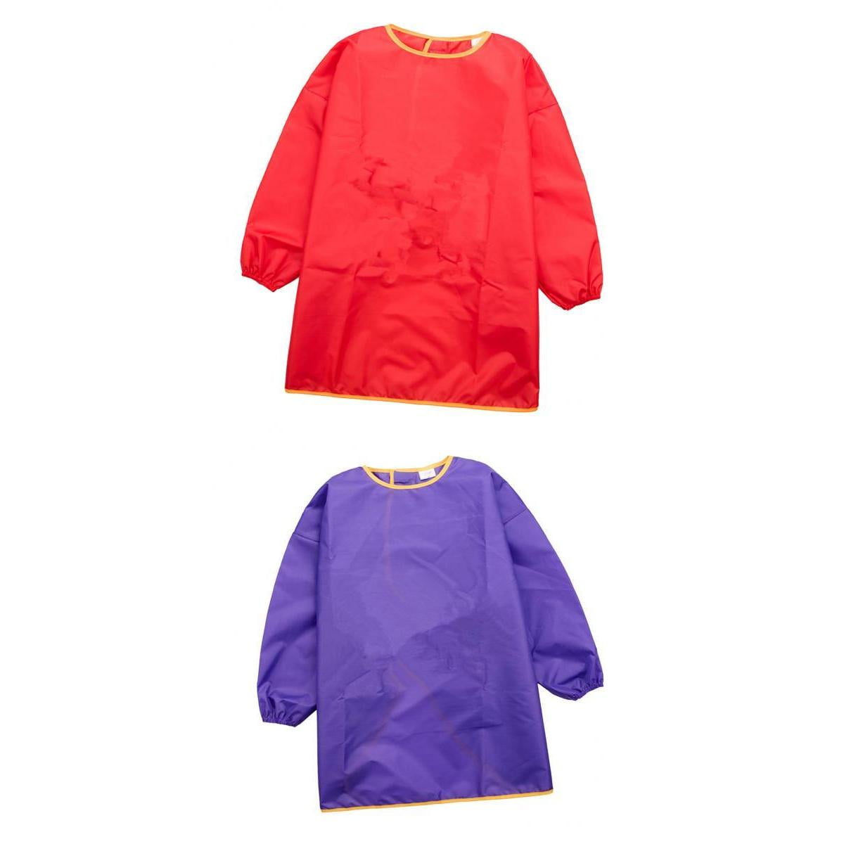 2 Pack Kids Waterproof Art Smock Feeding 100cm,Classroom,Kitchen ...