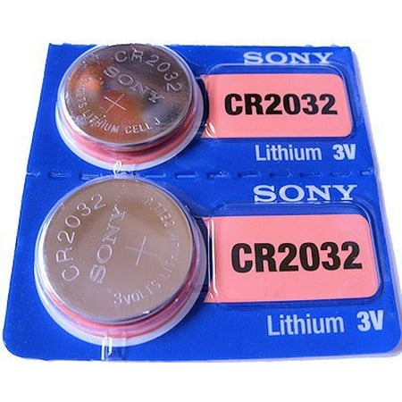 2 x Sony CR2032 2032 3V Lithium Batteries - Walmart.com